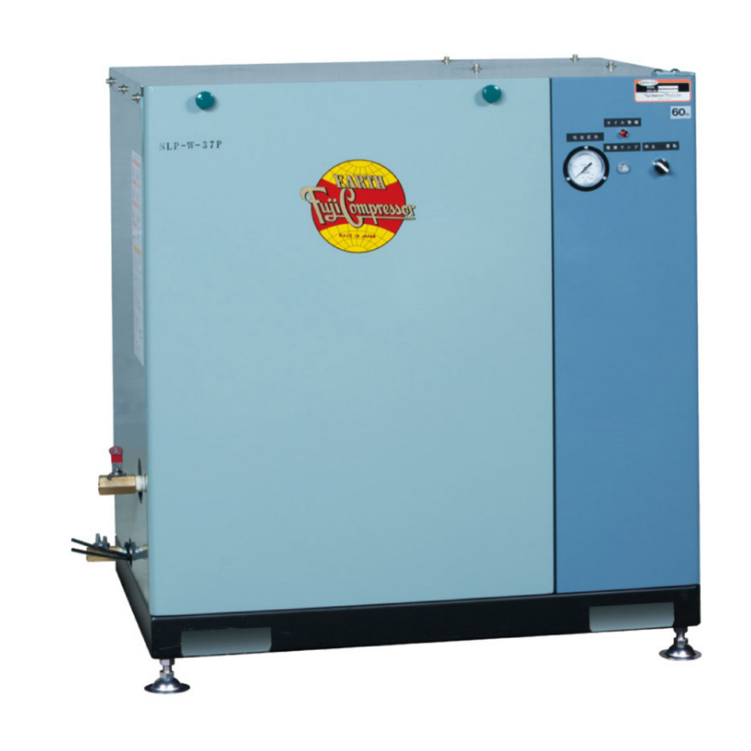 富士コンプレッサー NLP-W-55P 2段圧縮パッケージコンプレッサー | 工具の通販 FINE PIECE デリバリー｜自動車の整備機器・用品・システムがネットでお得に仕入れできる業者向け ...